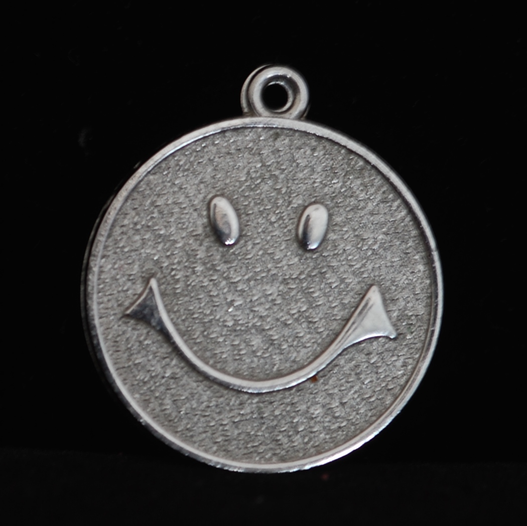 A Sterling Silver Happy Face Charm | QUIET WEST