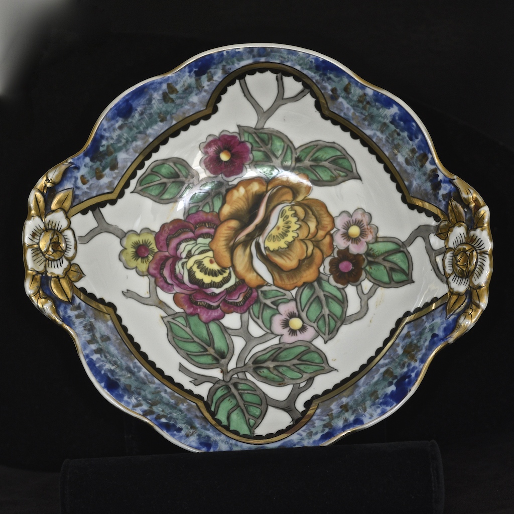 Noritake Morimura 1920’s Hand Painted Gilded Bowl – Japan + Marks ...